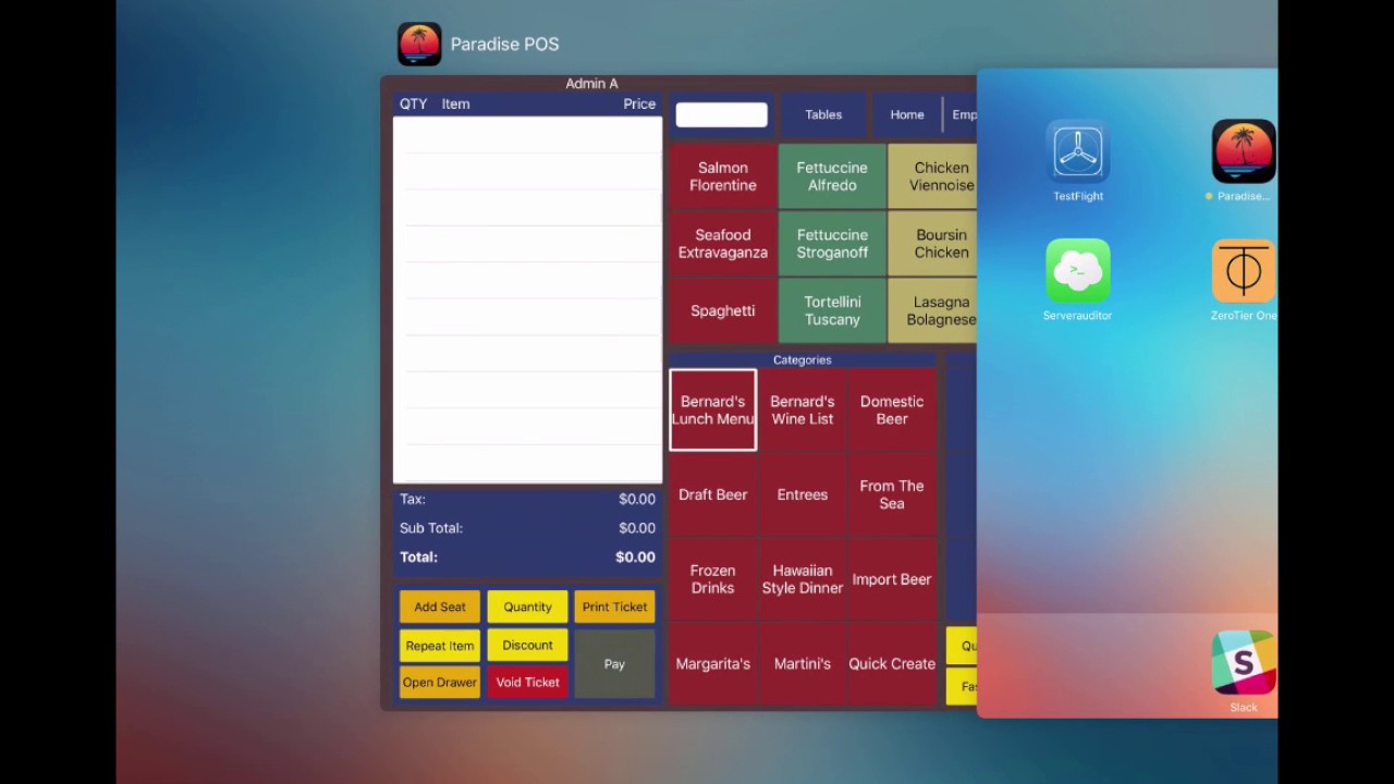 Paradise POS: How To Restart Paradise POS App - YouTube