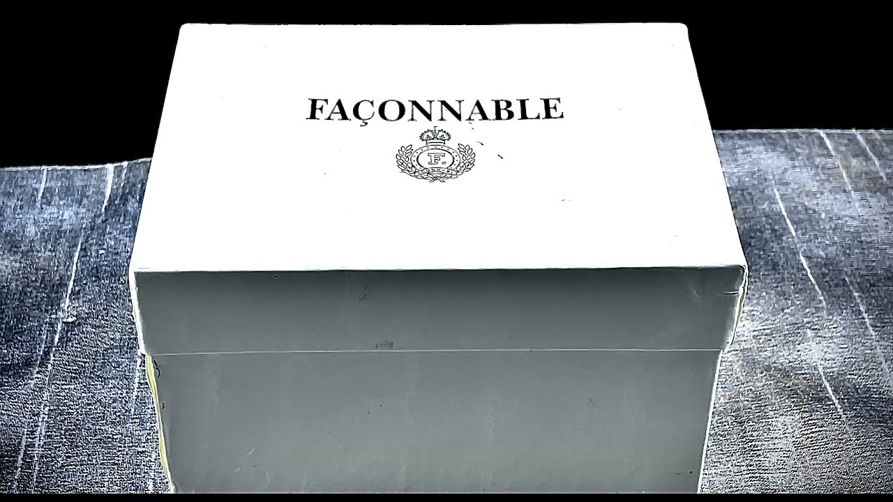 FAÇONNABLE Diamond Watch - YouTube