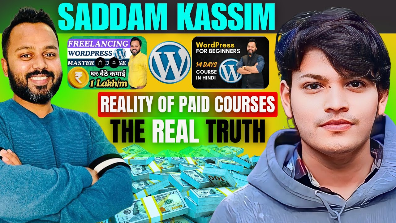 SADDAM KASSIM's Shocking WordPress Dropshipping Secrets Revealed - According yt - YouTube