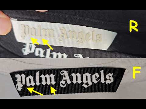 Palm angels t shirt real vs fake. How to spot fake Palm Angels shirt ...