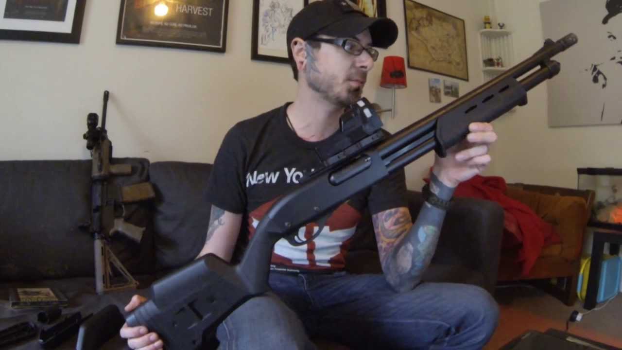 Remington 870 Express Tactical Magpul Edition - YouTube