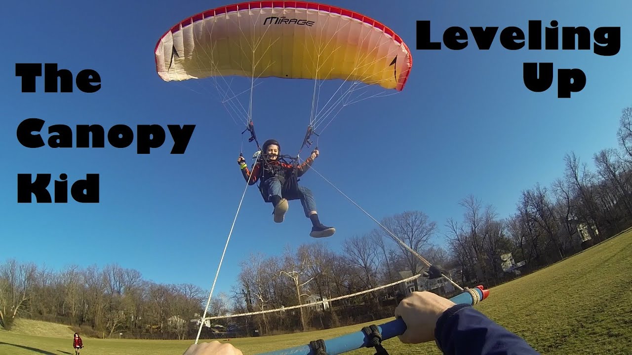 The Canopy Kid - Leveling Up -speedflying paraglider - YouTube