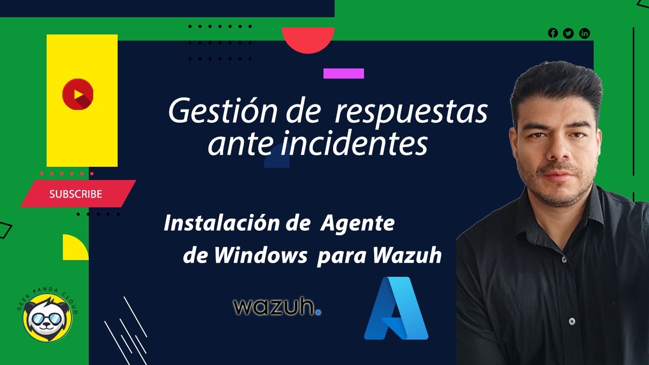 Cómo Instalar el Agente de Wazuh en Windows 🔍🔐 - YouTube