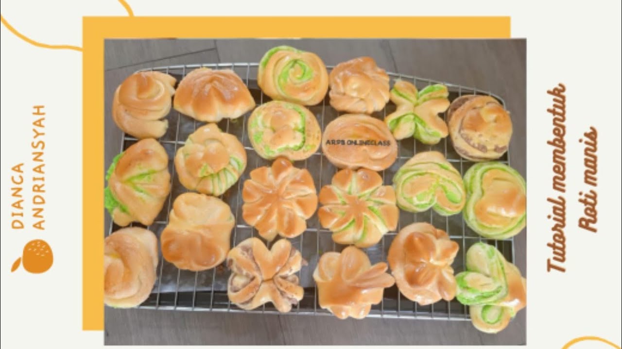 TUTORIAL BENTUK ROTI MANIS PART 1 - YouTube