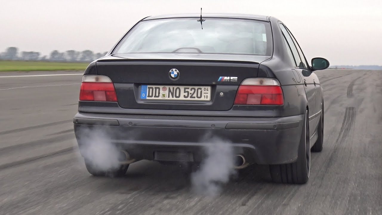 900HP BMW M5 E39 V8 Supercharged 1/2 Mile Drag Race Accelerations - YouTube