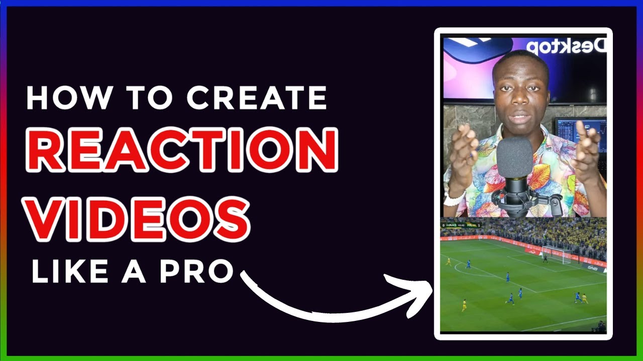 How to Create Reaction Videos Like a Pro// React to Movies and Football ...