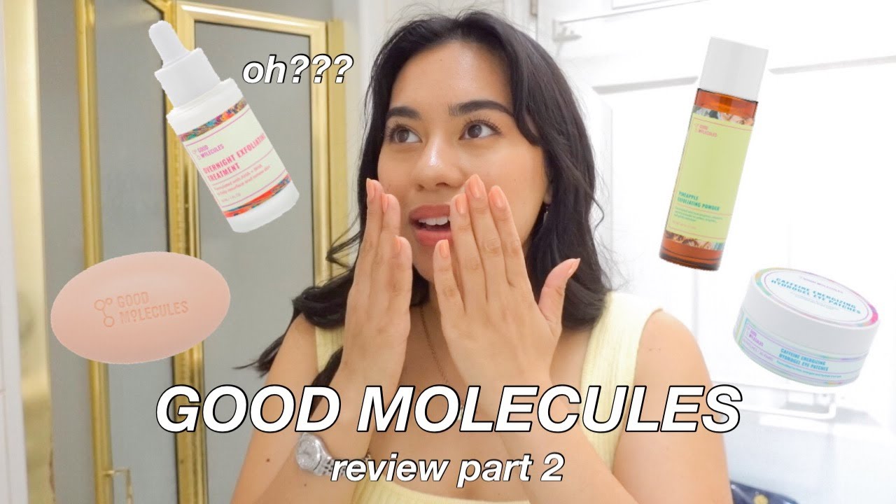 Good Molecules Skincare Review (part 2) - YouTube