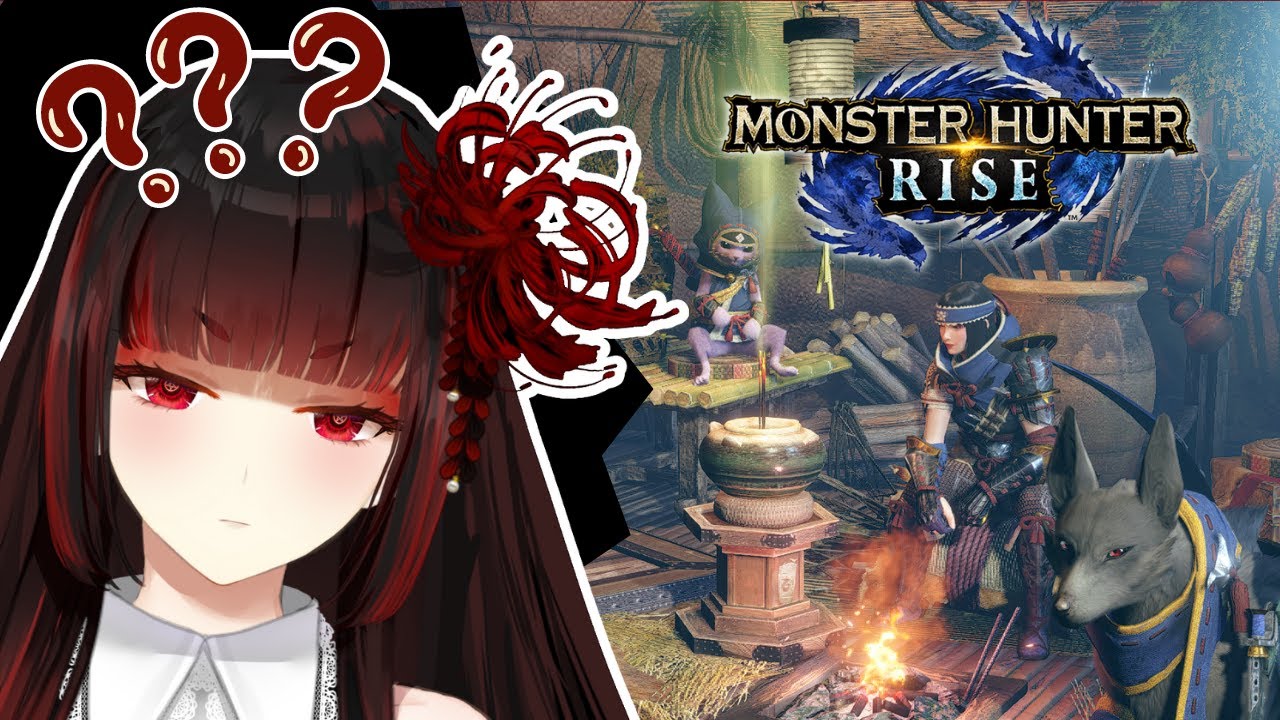 【MONSTER HUNTER RISE】Tryna get used to the controls still... - YouTube