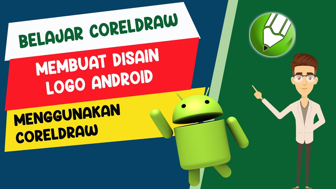 Membuat Logo Android With CorelDraw - YouTube