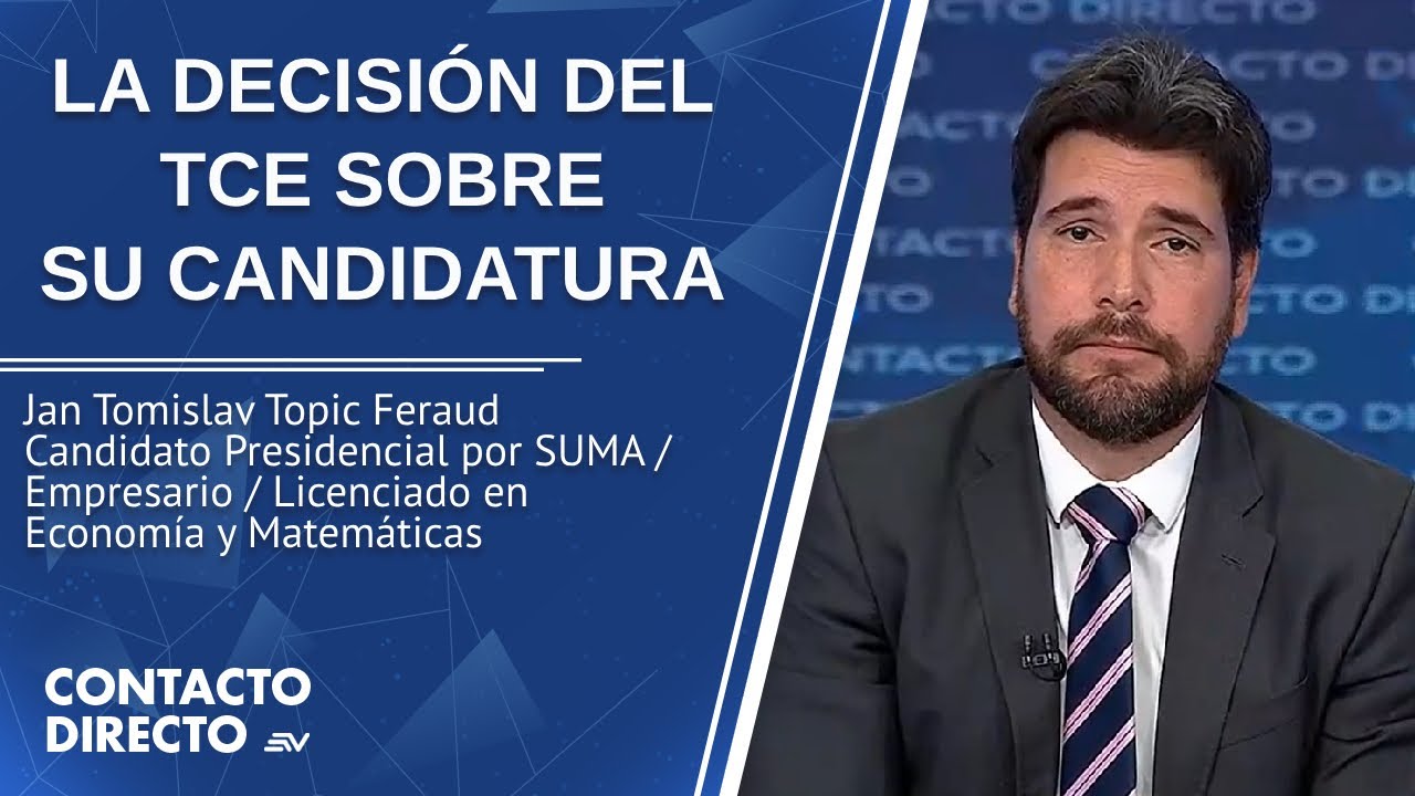 Entrevista con Jan Topic Feraud - Candidato Presidencial por SUMA ...