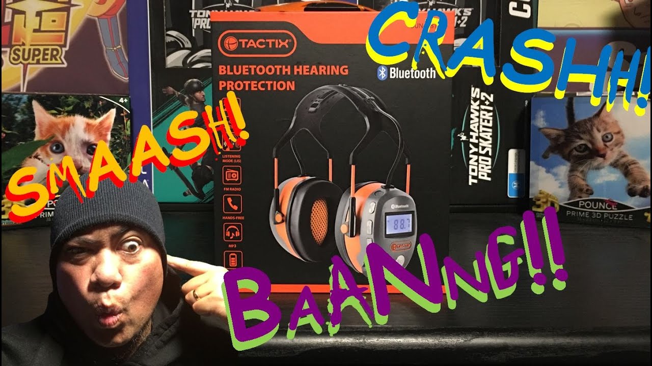 "SILENCE IS BLISS!" - Tactix Gen 3.0 Bluetooth Earmuffs - NZ Toy ...