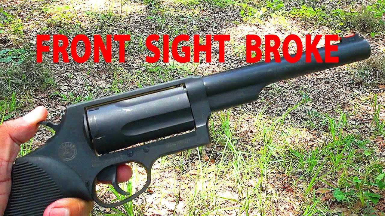 TAURUS JUDGE MAGNUM, 3" BRENNEKE 410 SLUG - YouTube