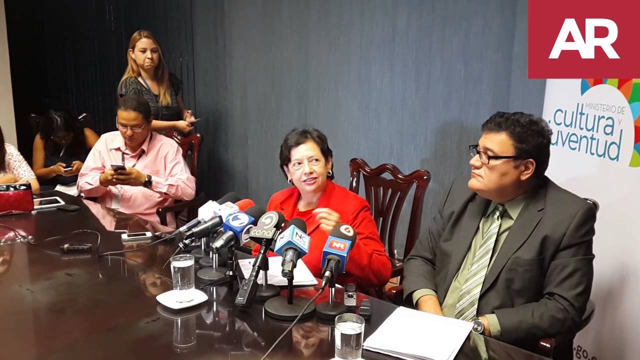 Ministra de Cultura, Elizabeth Fonseca - YouTube