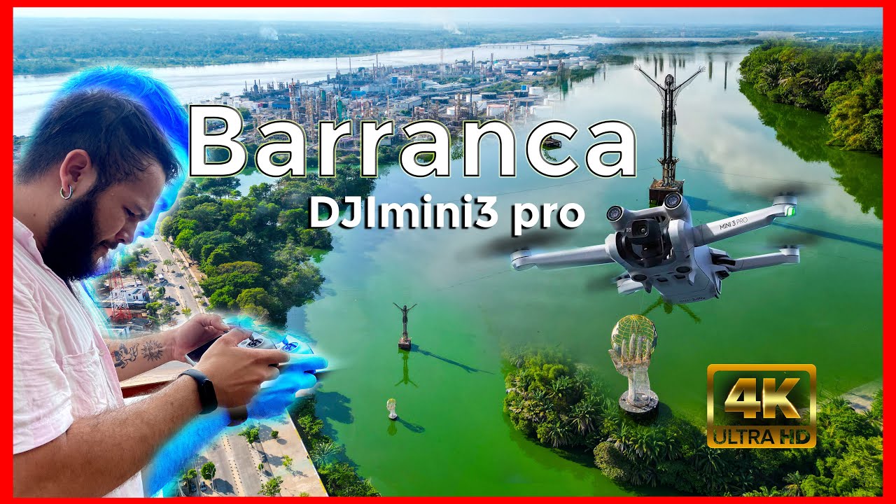 Barrancabermeja sobrevuelo drone, Dji mini 3 pro #4k - YouTube