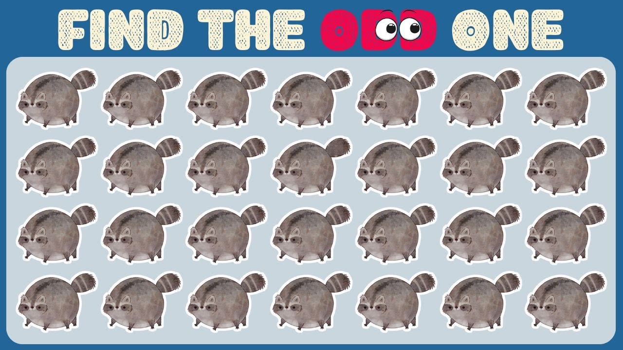 Spot The Odd One In 20 Sec - Fun Puzzle Game [99% Fail!] - YouTube