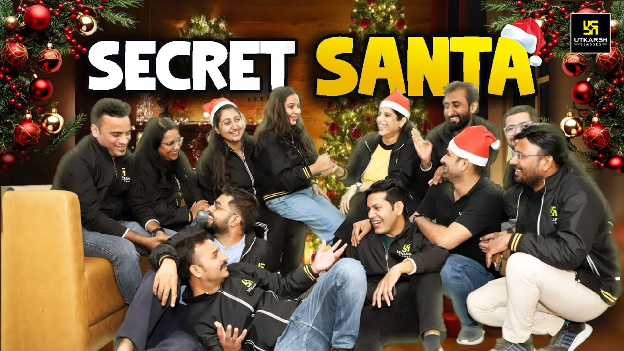 Craziest SECRET SANTA Game Challenge! | Merry Christmas🎄 - YouTube