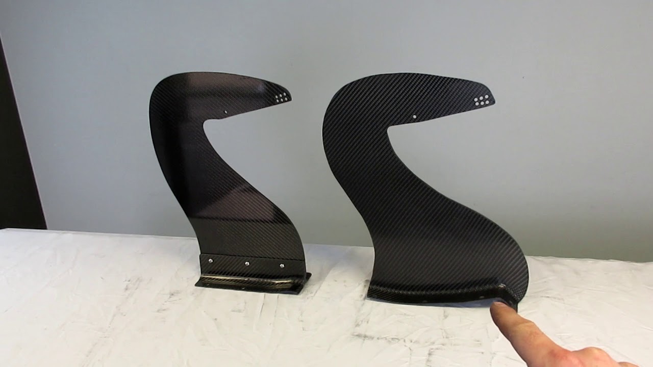 We can do swan necks for any wing kit we make. - YouTube