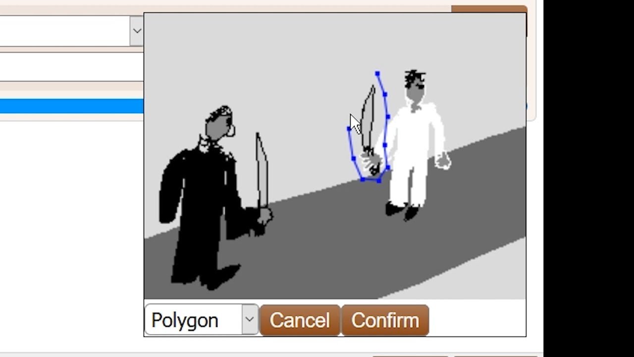 Ace Attorney Online Tutorial: Ask player to point an area - YouTube