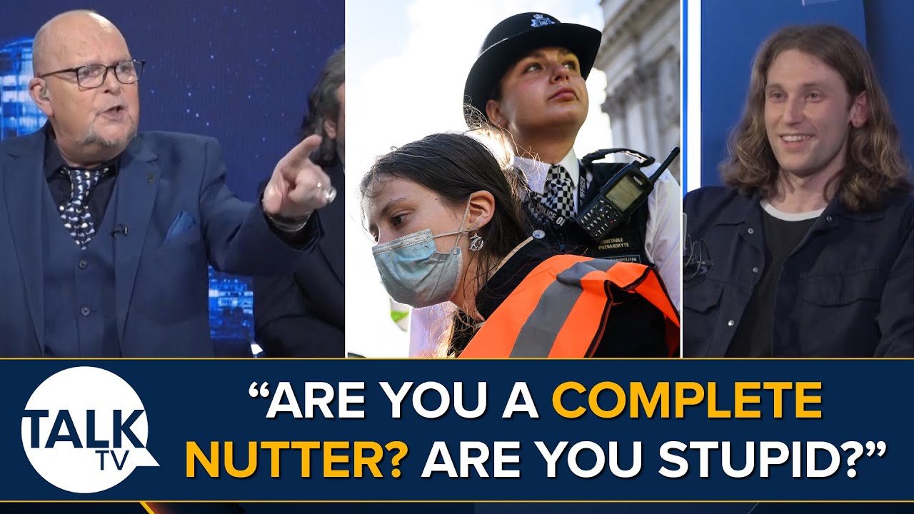 "Are You A Complete Nutter? Are You Really This Stupid?" | James Whale vs Just Stop Oil Film ...
