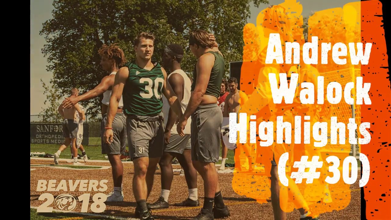 Andrew Walock Highlights 2018 BSU Beavers #30 DB - YouTube