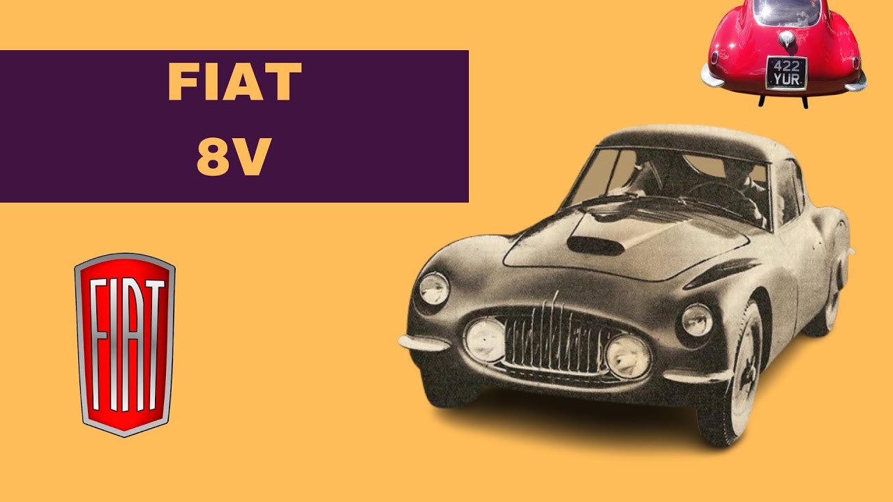 FIAT 8V, la sportiva vintage | CAR HISTORY - YouTube