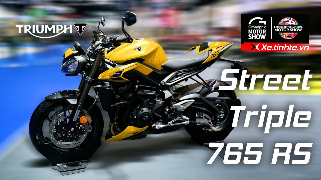 Trên tay Triumph Street Triple 765 RS | BIMS23 - YouTube
