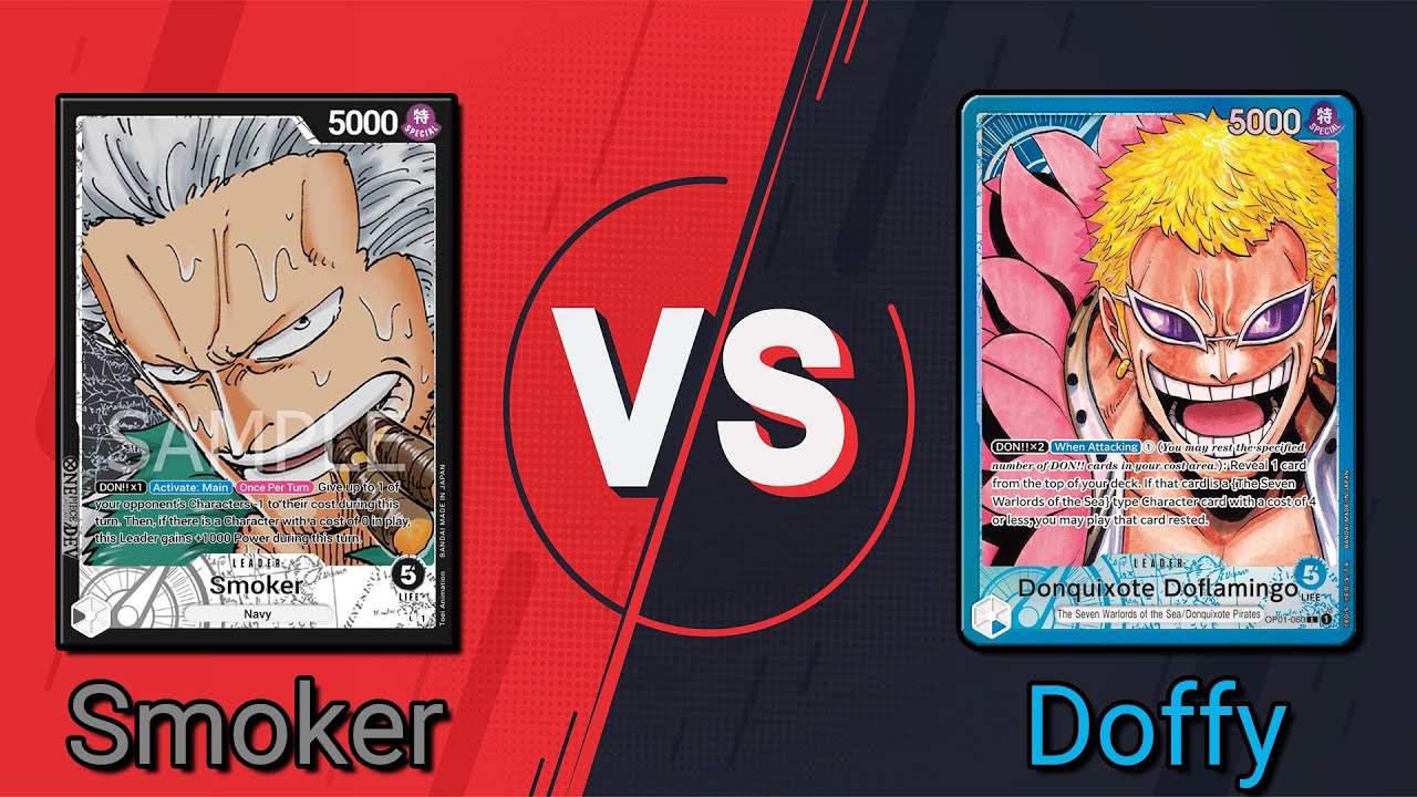 Smoker VS Doffy || One Piece TCG Simulator - YouTube
