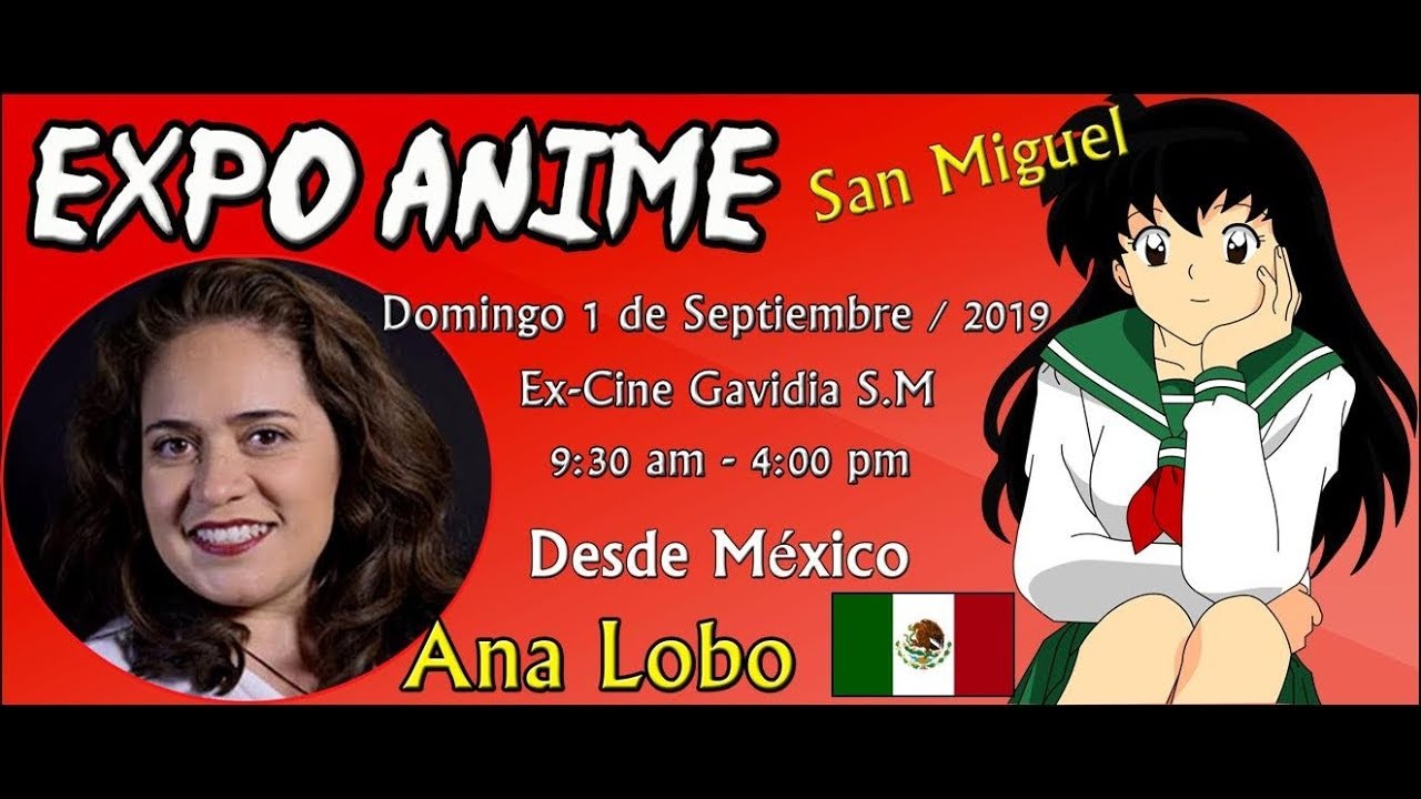Video promocional de Ana Lobo - Expo Anime San Miguel - YouTube