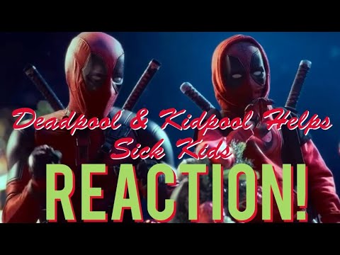 MIND-BLOWN!!🤯Deadpool & Kidpool Helps Sick Kids | Reaction🔥 - YouTube