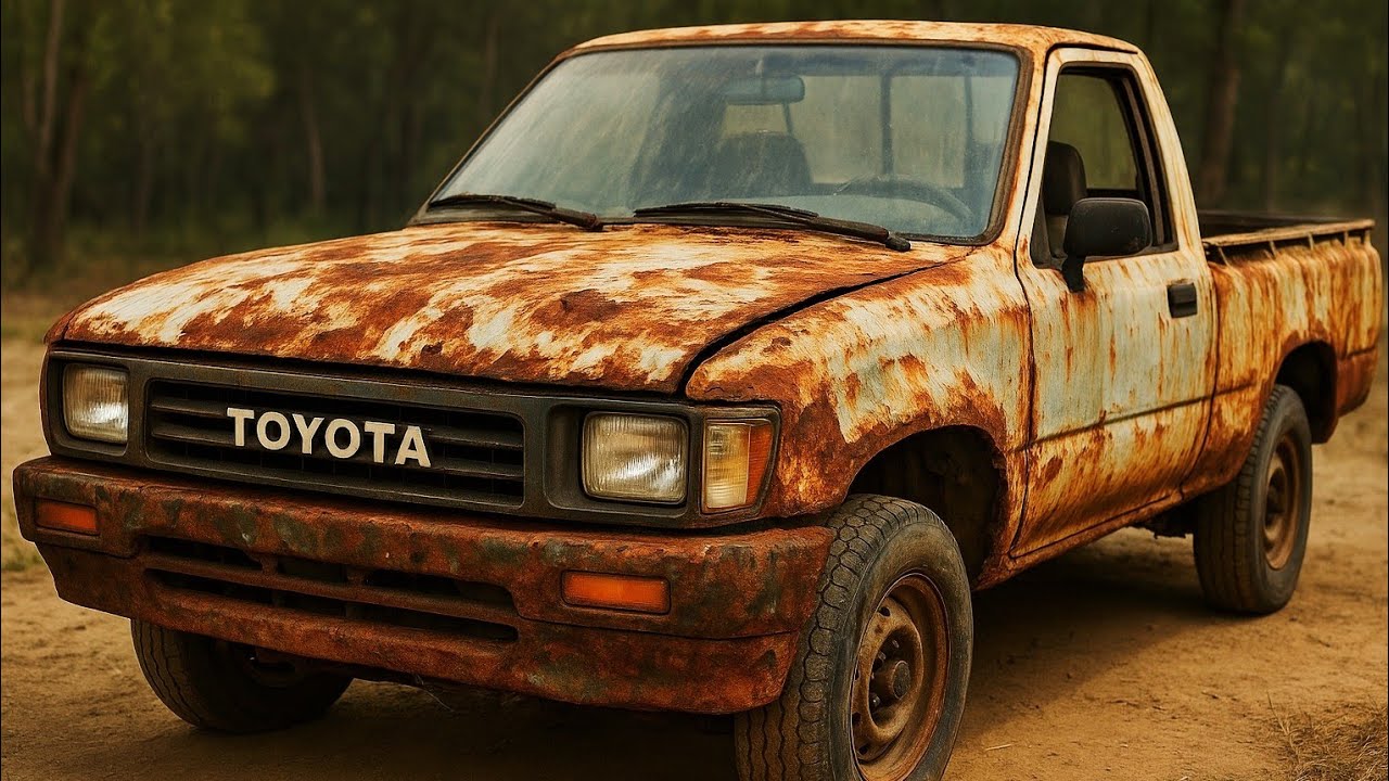 Can You Believe This Rusted TOYOTA Still Has Life?🔥Full Rebuild ...