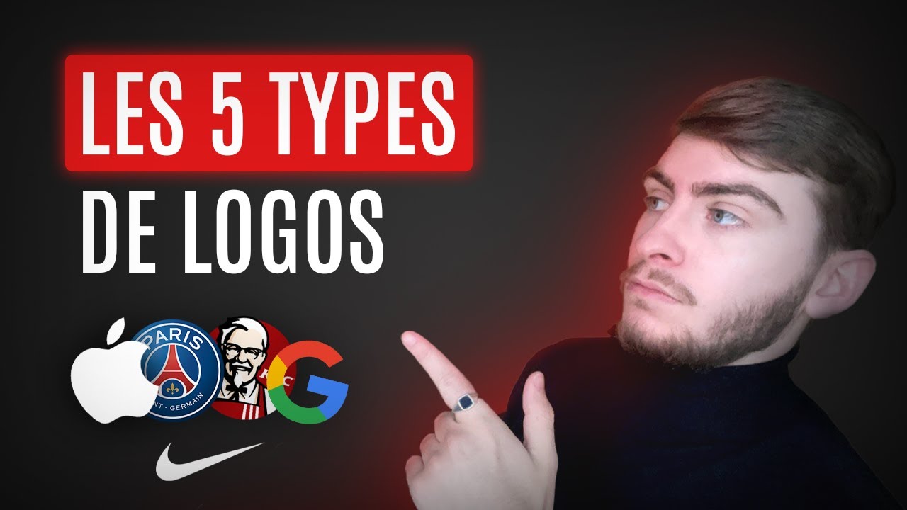 Les 5 différents types de logos : cours de graphisme - YouTube