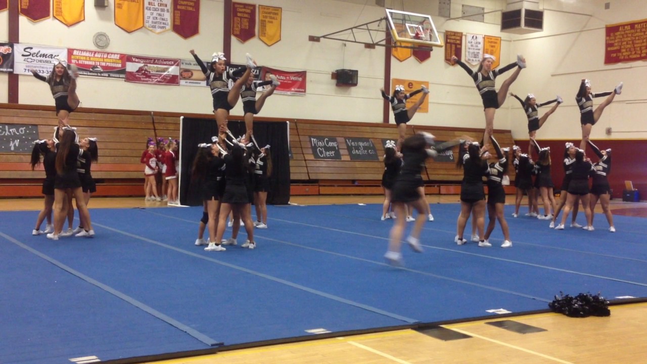 NorthView High School Cheer Performance at El Modena Showcase - YouTube