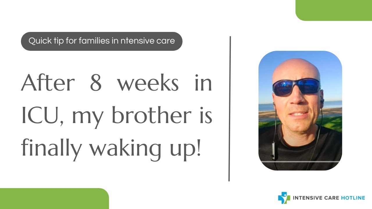 Quick tip for families in Intensive Care: After 8 weeks in ICU my ...