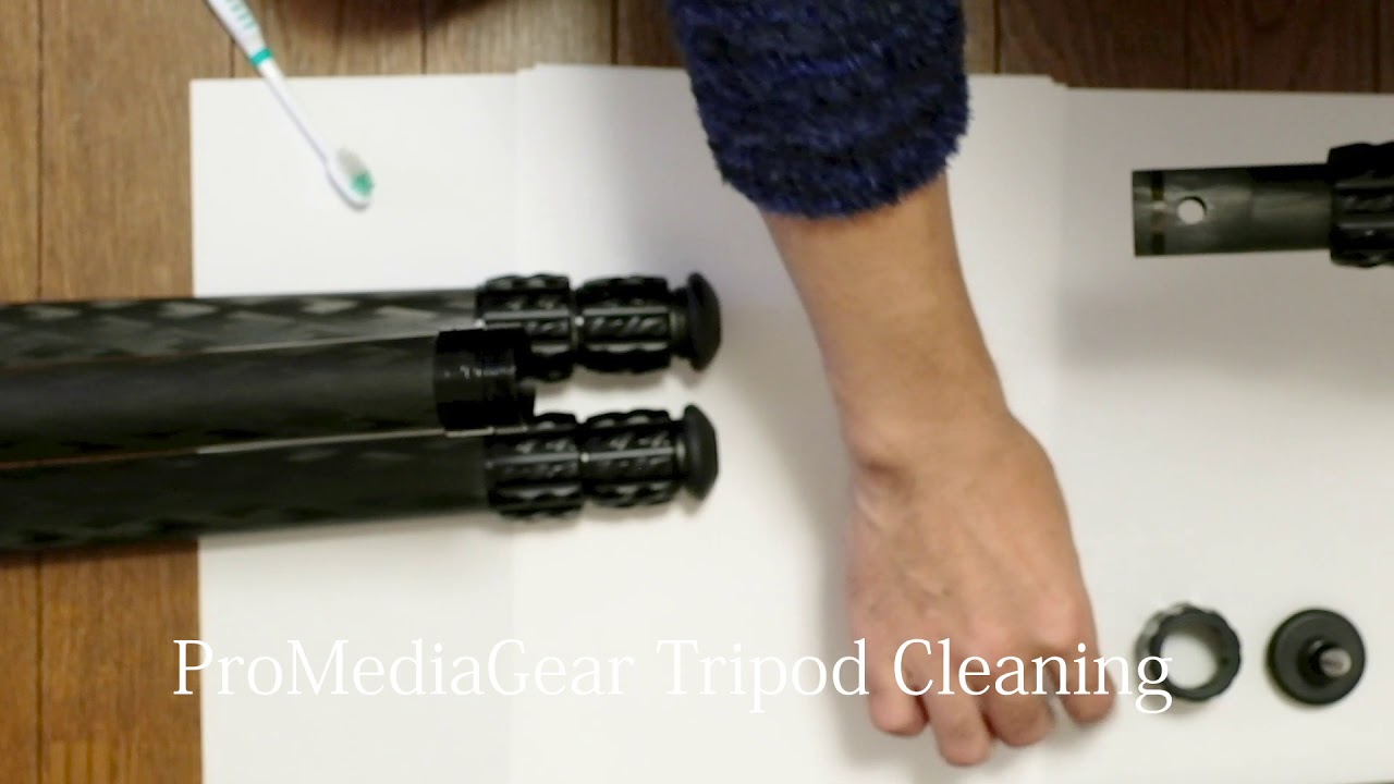 ProMediaGear Tripod Cleaning - YouTube
