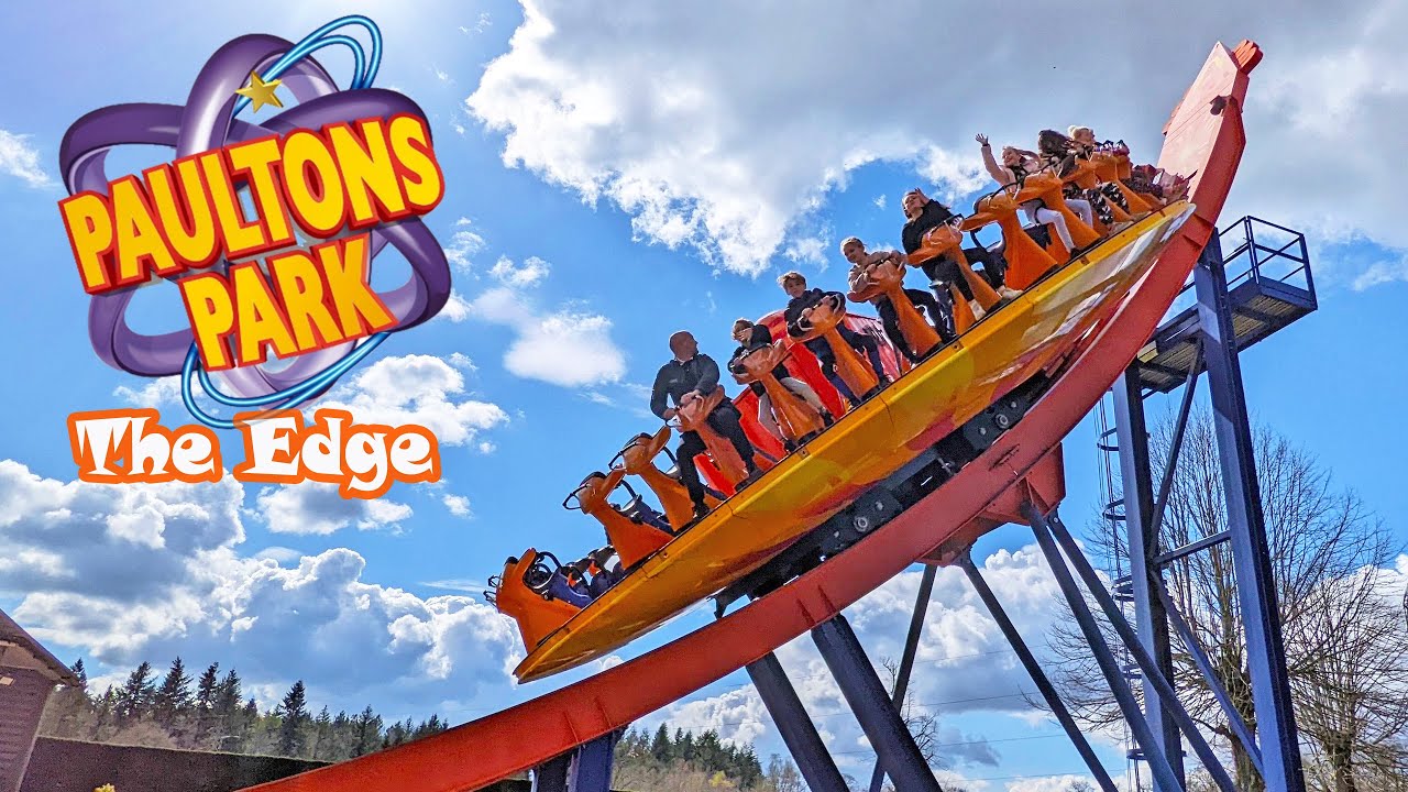 The Edge On Ride at Paultons Park (April 2022) [4K Ultra Wide] - YouTube