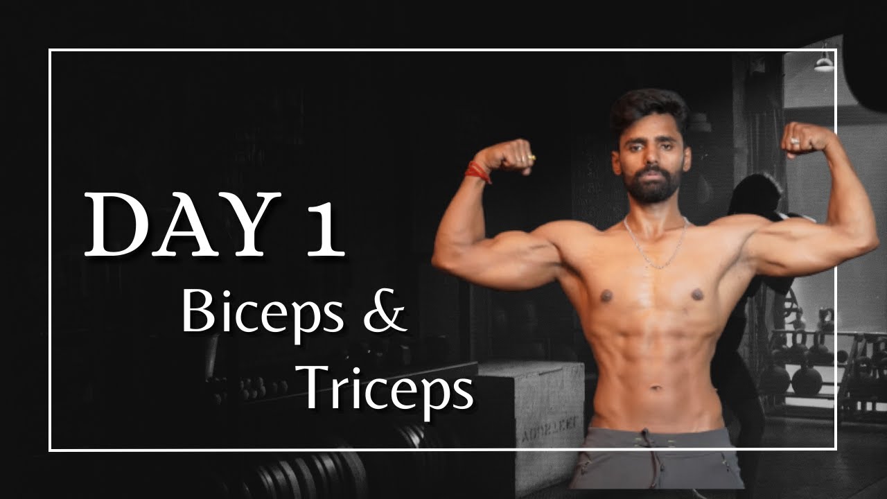 Arms day | 6 Month body transformation Series | Avijitfitness - YouTube