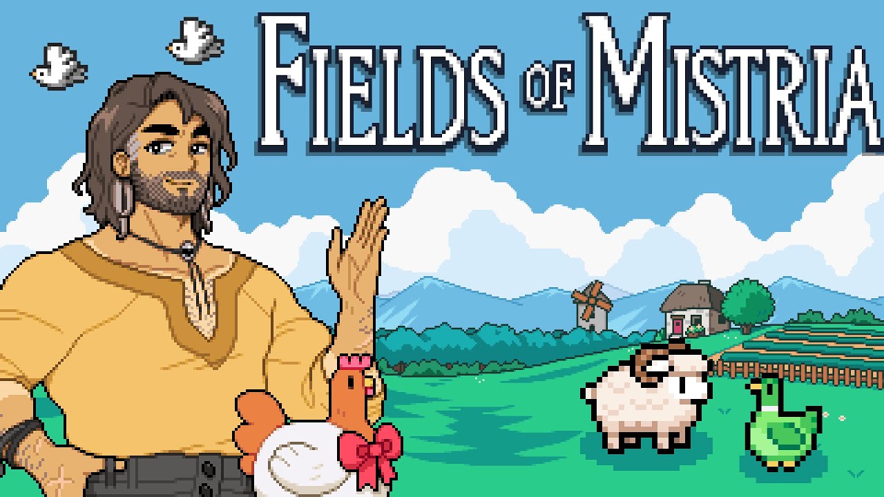 Finishing Our First Spring! || Fields of Mistria VOD (#4) - YouTube