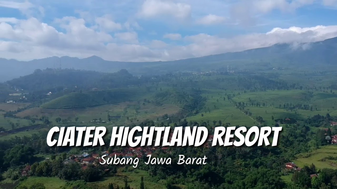 Ciater Highland Resort Subang | Drone DJI - YouTube