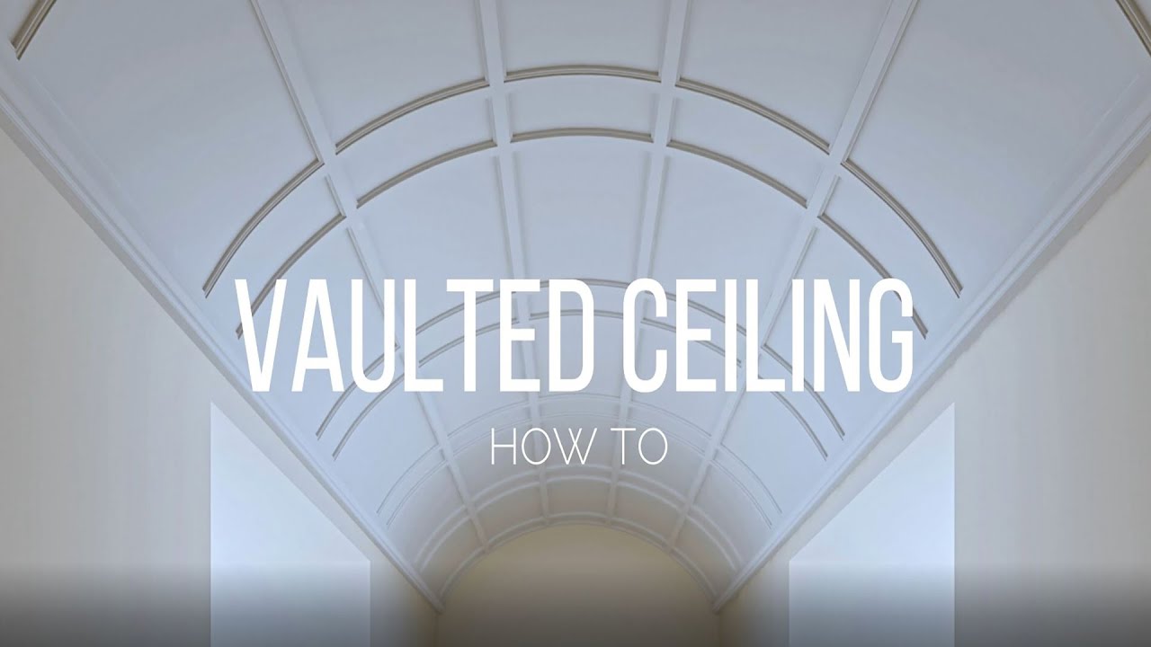 How to make Vaulted Ceiling in 3dsmax - YouTube