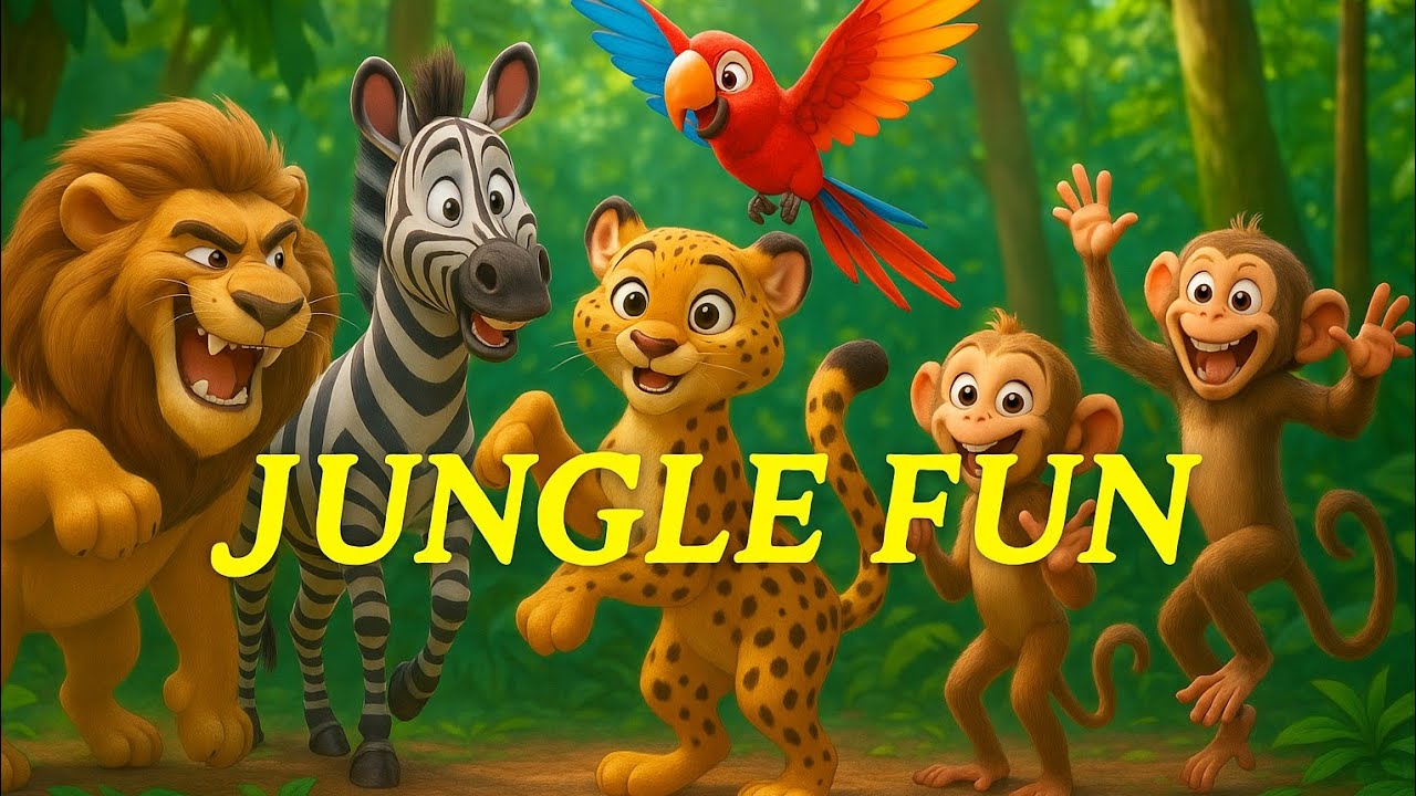 Jungle Fun | Wild Kids Dance Song for Brain Breaks, Movement & Safari ...