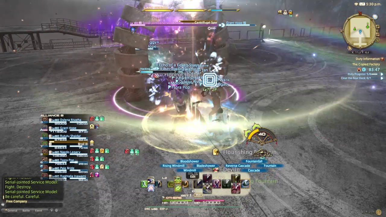 FF14 - The Copied Factory - Final Boss - YouTube