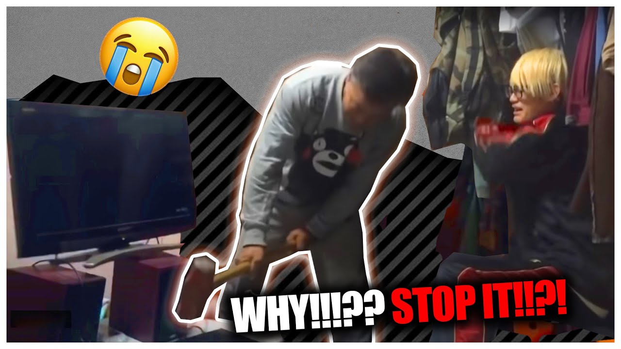 Parents Rage And Destroy Kids Electronics! - YouTube