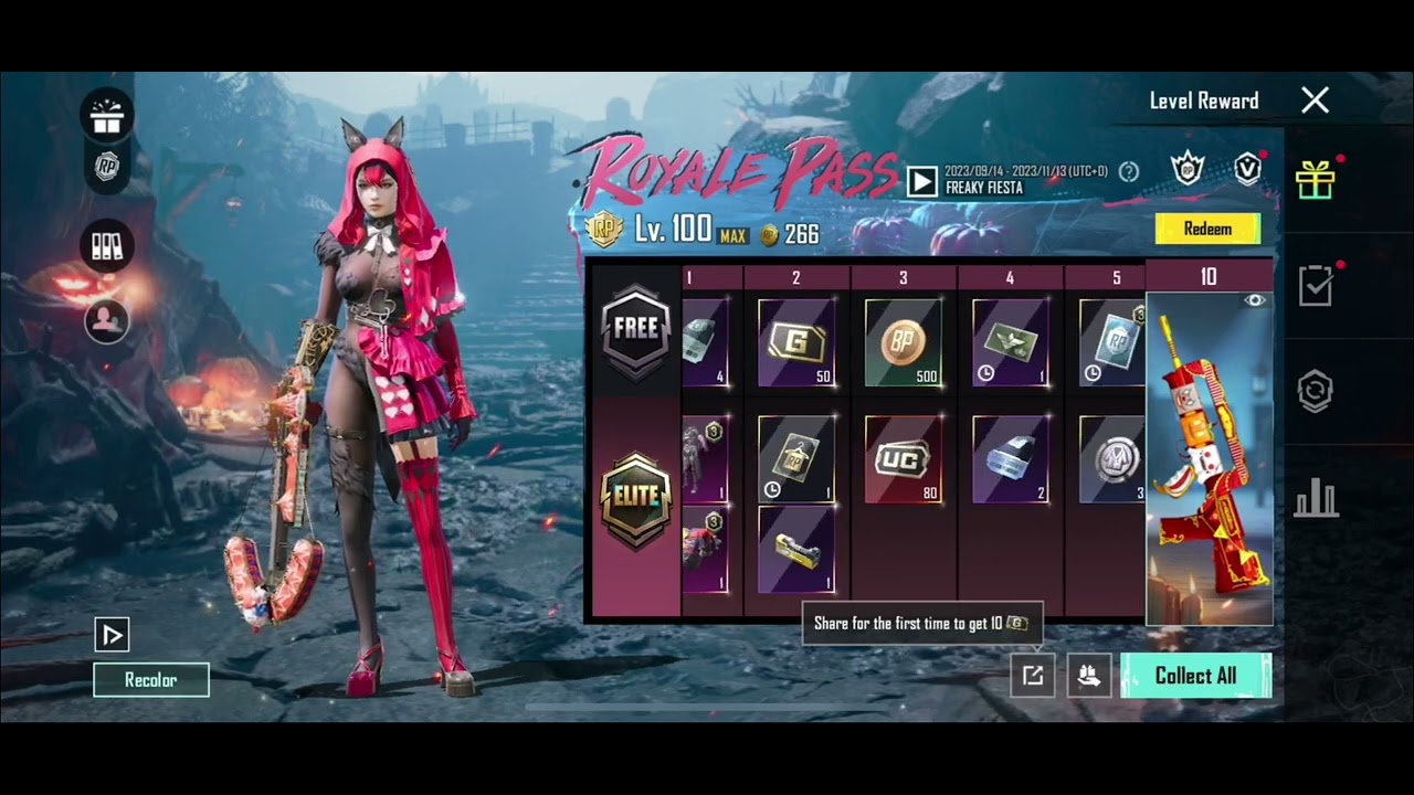Freaky Fiesta - Season A3 RP Maxing - Only Daddy - PUBG Mobile - YouTube