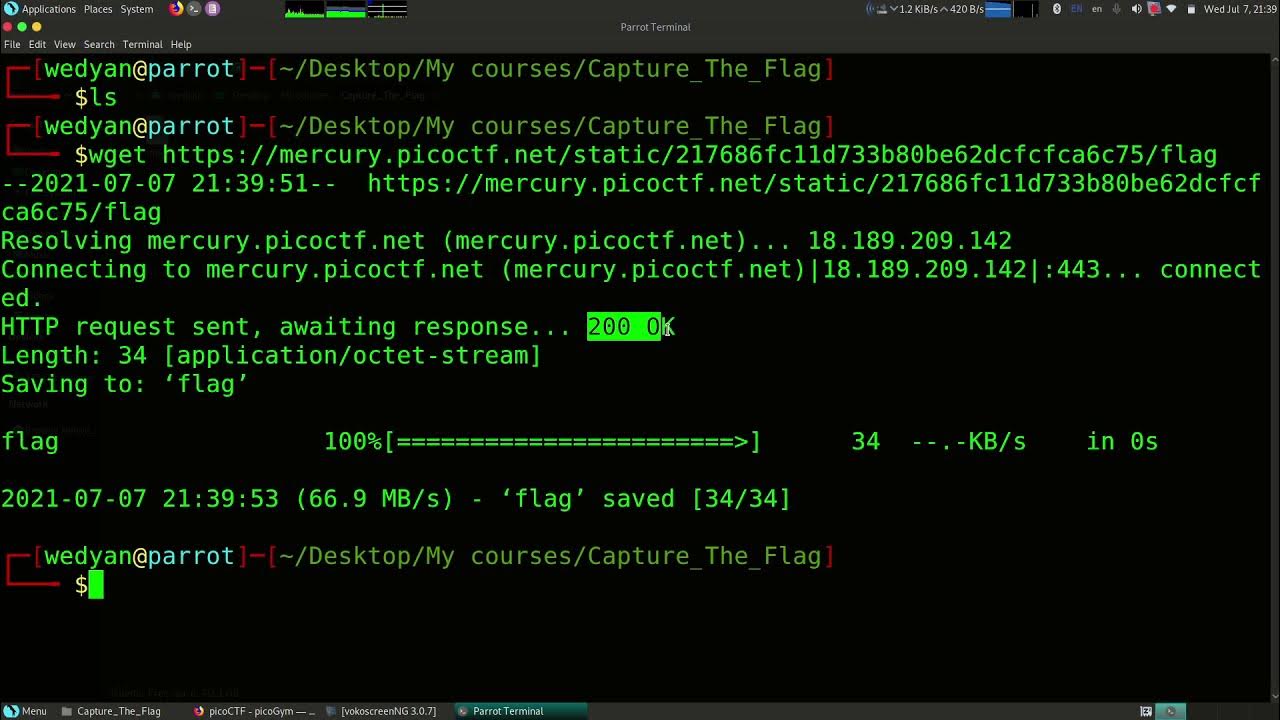 picoCTF Challenges: Obedient Cat & Mod 26 - YouTube
