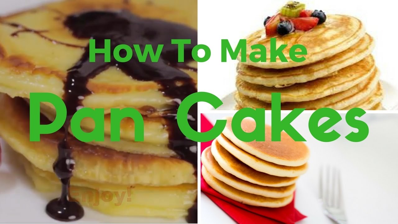 how to make pan cake|ingredients for pancakes - YouTube