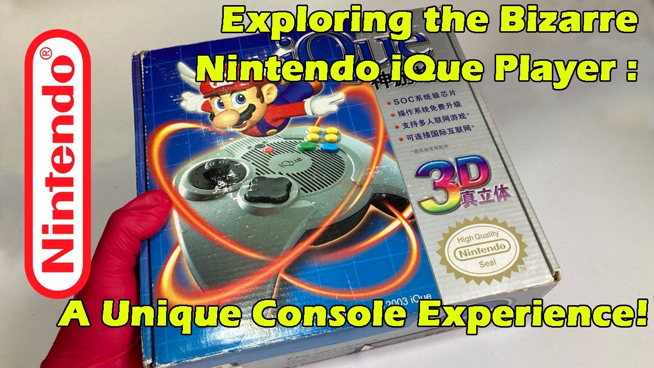 Exploring the Bizarre Nintendo iQue Player : A Unique Console ...