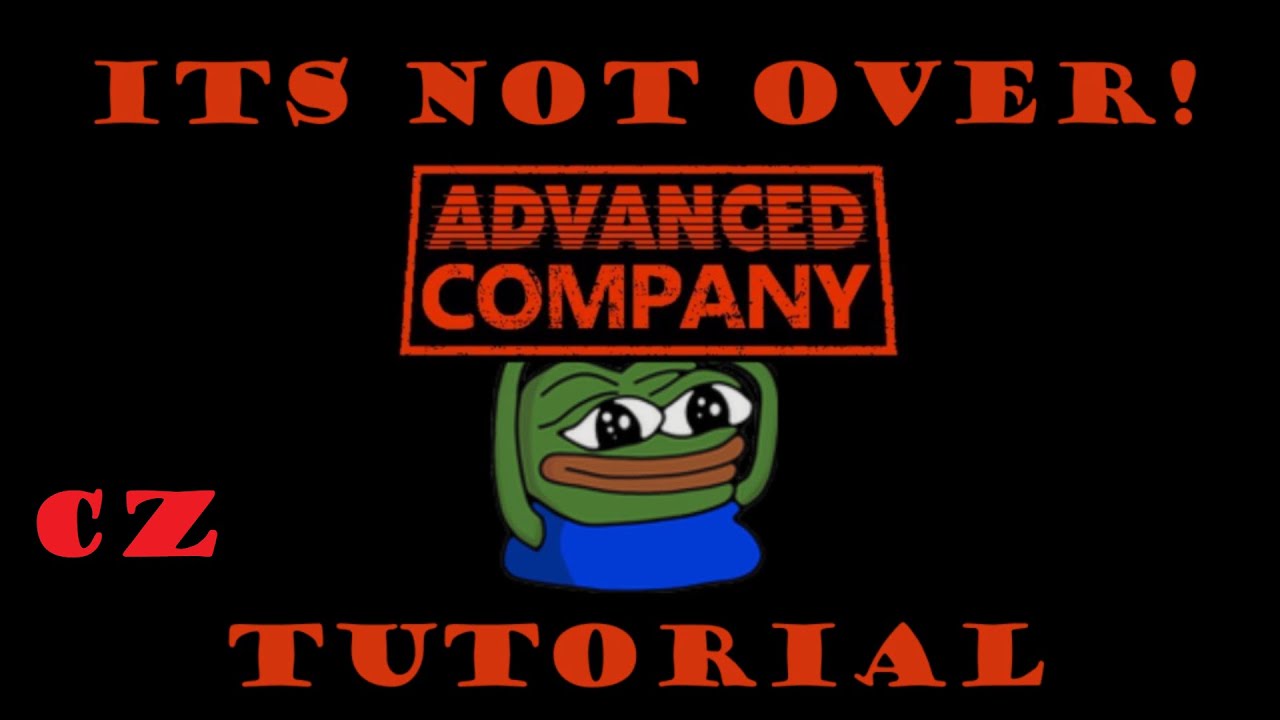 Advanced Company mod - tutoriál na stažení - Lethal company - YouTube