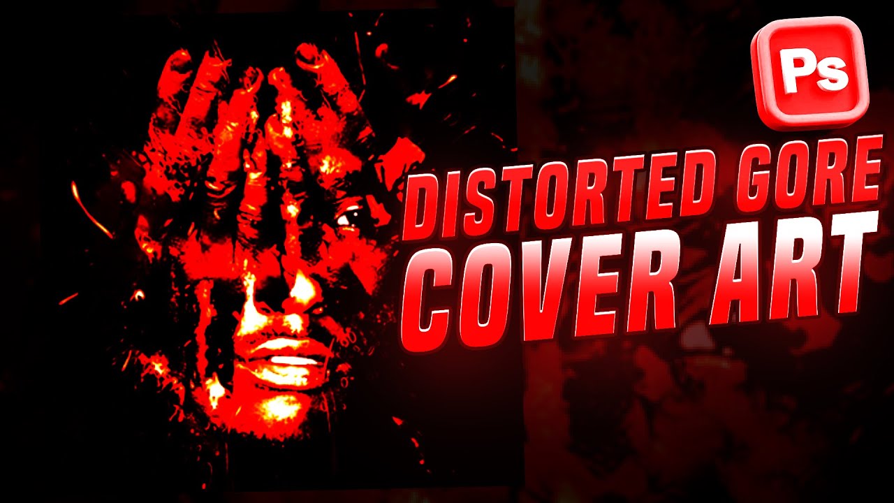 CREATE CRAZY GORE COVER ART! (PHOTOSHOP) - YouTube