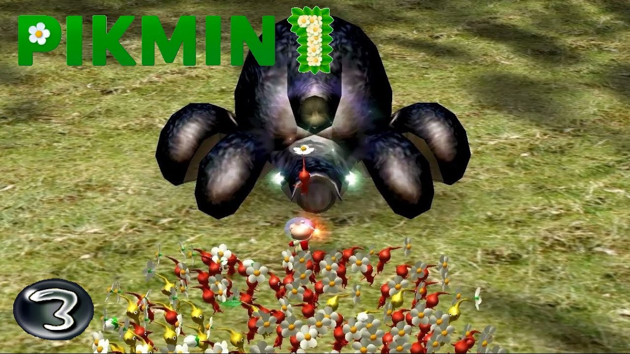 Pikmin 1 HD Day 3 - Cleaning the Forest - YouTube