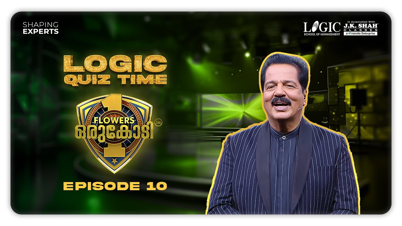 Sreekandan Nair addressing Logic Quiz Ep 10 @flowersonair - YouTube